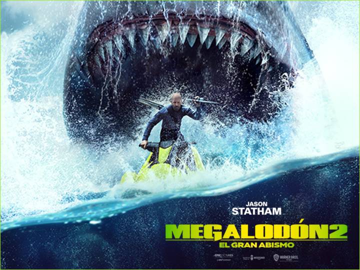 Se estrenó en cines Megalodón 2 - Radio Inclusiva